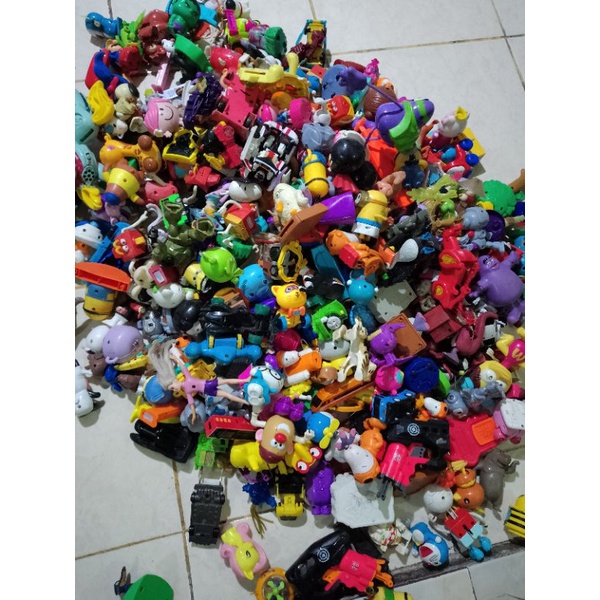 Jual mainan happy meal mcd, KFC dll preloved | Shopee Indonesia