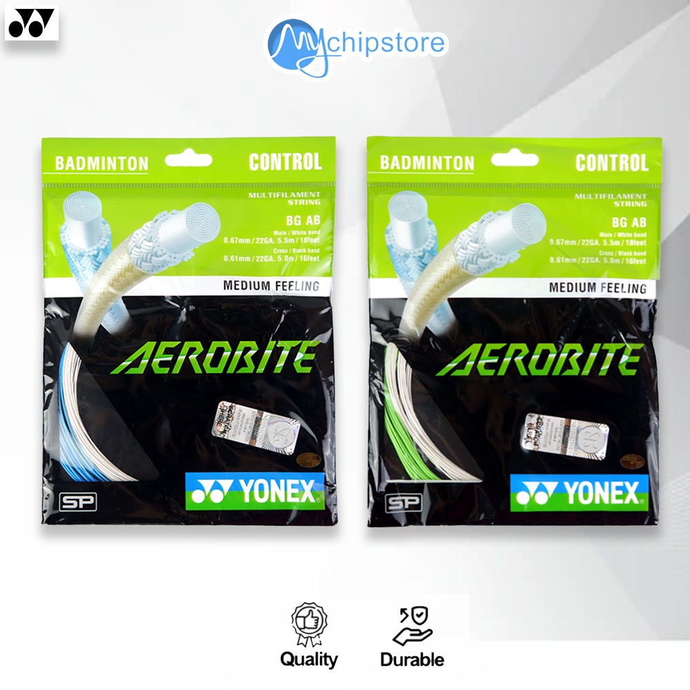 Jual Senar Raket Badminton Berkualitas Original YONEX AEROBITE | Shopee ...