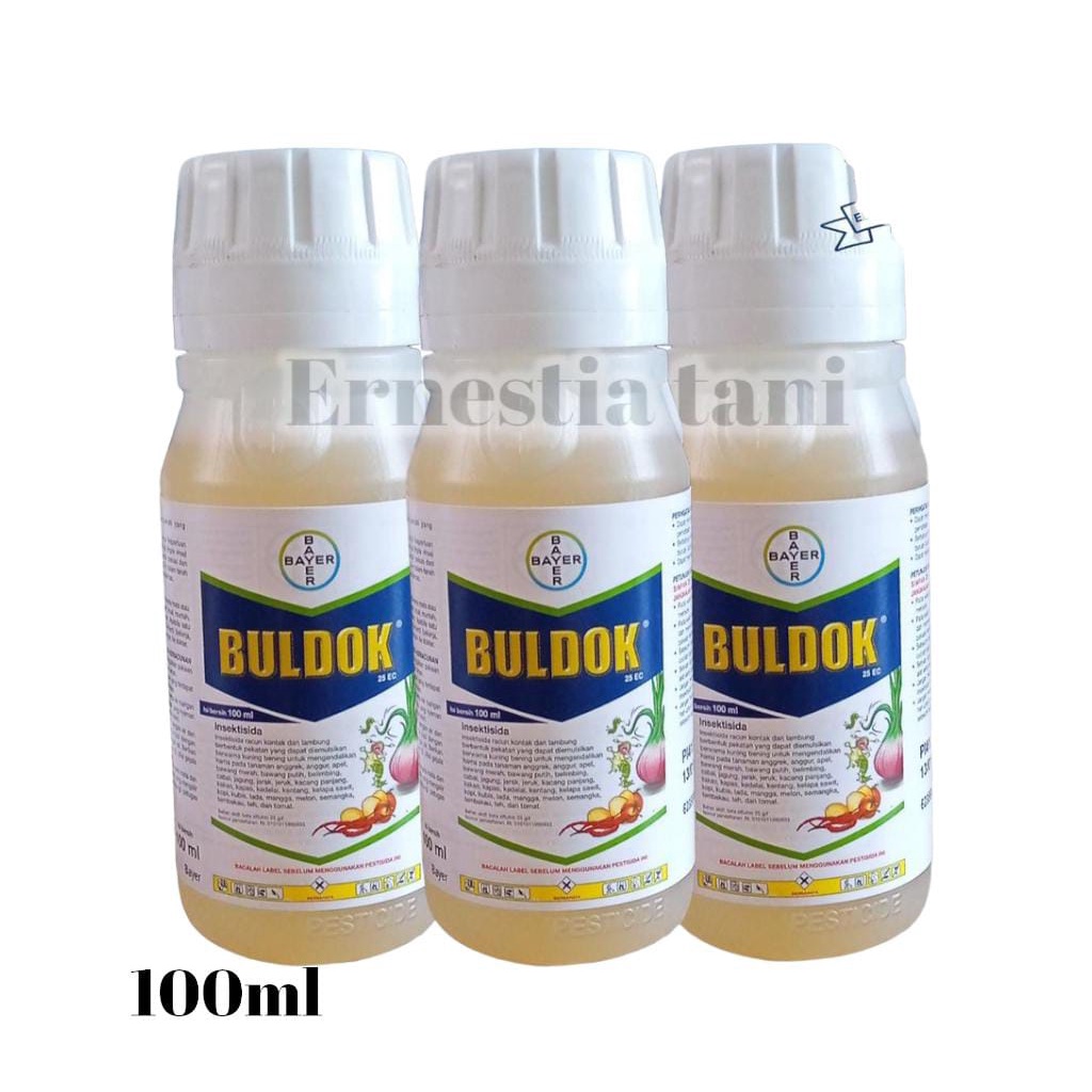 Jual Insektisida Kontak Bayer Buldok 100ml Beta Siflutrin 25EC | Shopee ...