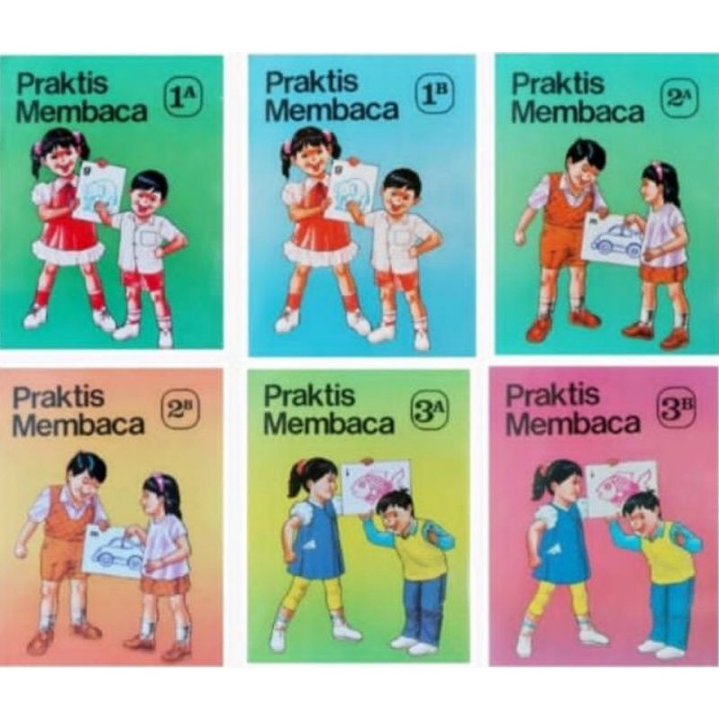 Jual buku anak tk praktis membaca jilid 1a 1b 2a 2b 3a 3b obral murah ...