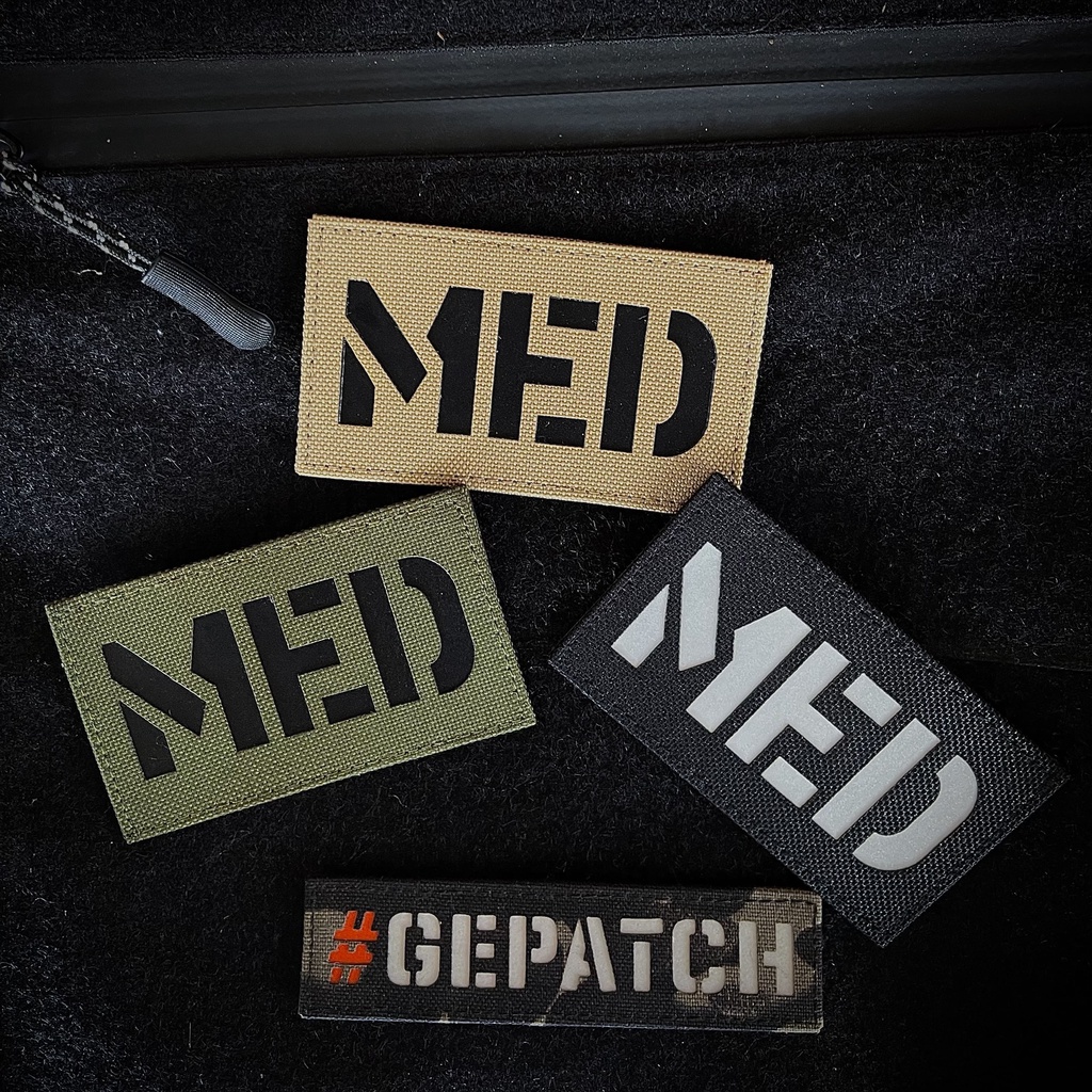 Jual Patch MED Laser Cutting and Printing Patch Velcro | Shopee Indonesia