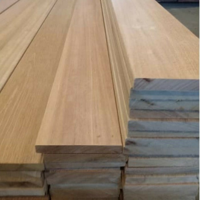 Jual Lantai Papan Kayu Pagar / Lantai Decking Bengkirai Lebar 145Mm ...