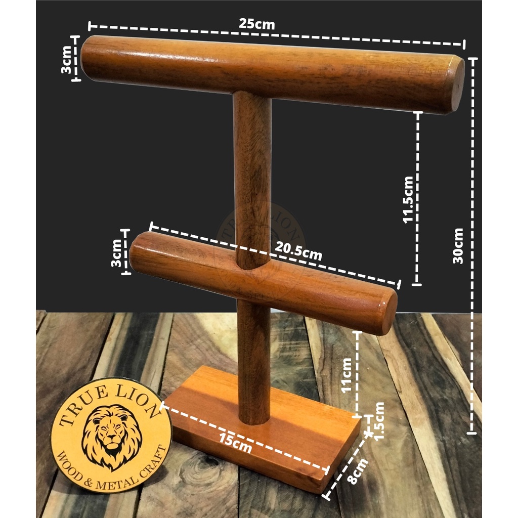 Jual STAND GELANG /TEMPAT ASESORIS BAHAN KAYU/DISPLAY | Shopee Indonesia