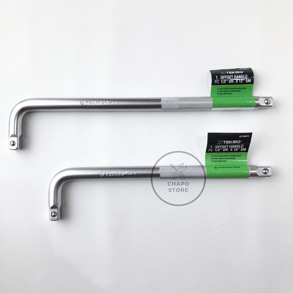 Jual Tekiro stang sok sock shock socket 1/2" x 10 12 inch offset handle gagang kunci shock L ...