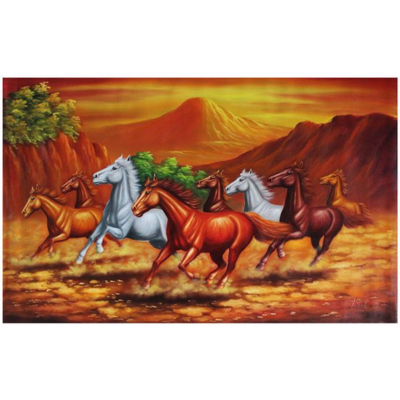 Jual Poster Cetak, KUDA FENGSHUI, Ukuran JUMBO, 100x70cm & 150x100cm ...