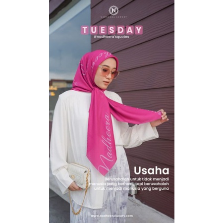 Jual meswa scraf by nadheera Luxury | Shopee Indonesia