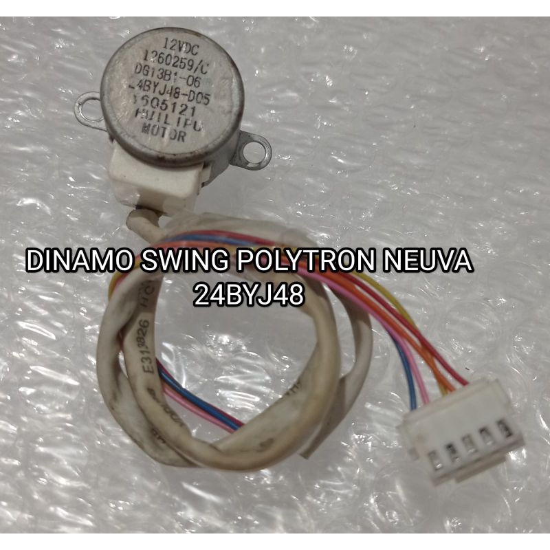 Jual DINAMO MOTOR SWING AC POLYTRON NEUVA 24BYJ48 ORIGINAL | Shopee ...