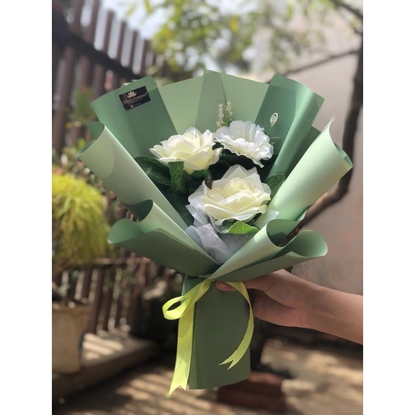 Jual Buket Bunga Artificial | bunga Wisuda| FREE KARDUS| Hadiah Ulang ...