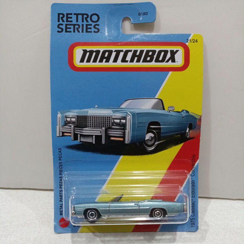 Jual Matchbox retro series 1975 CADILLAC ELDORADO CONVERTIBLE | Shopee Indonesia