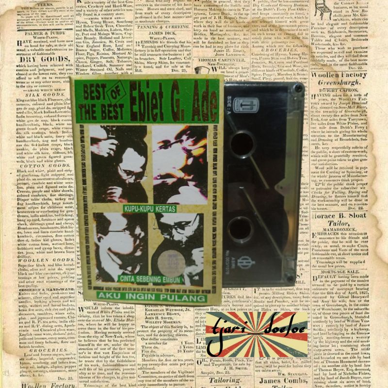 Jual Kaset Pita lawas jadul vintage kaset tape kaset Ebiet G Ade ... Jual Kaset Pita lawas jadul vintage kaset tape kaset Ebiet G Ade ...