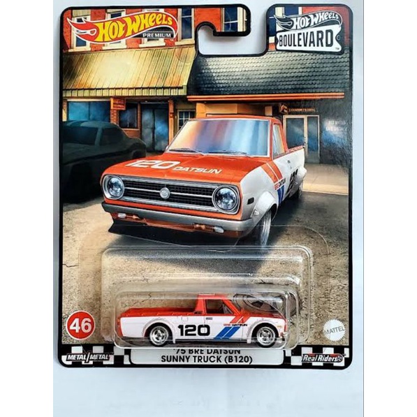 Jual Hotwheels Premium '75 BRE Datsun Sunny Truck (B120) Boulevard Edition Car Culture Race ...