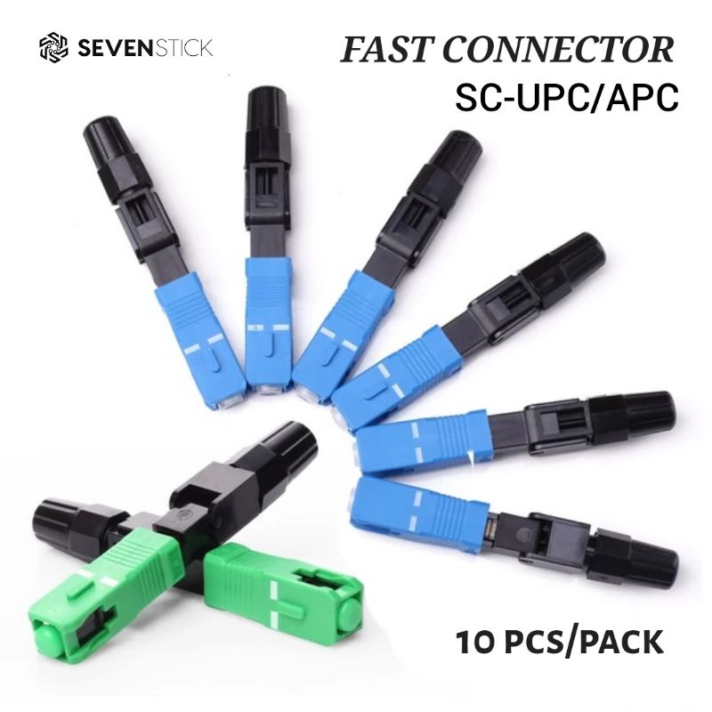 Jual Fast Connector SC/UPC SC APC FTTH Konektor / Fiber Optik Konektor ...
