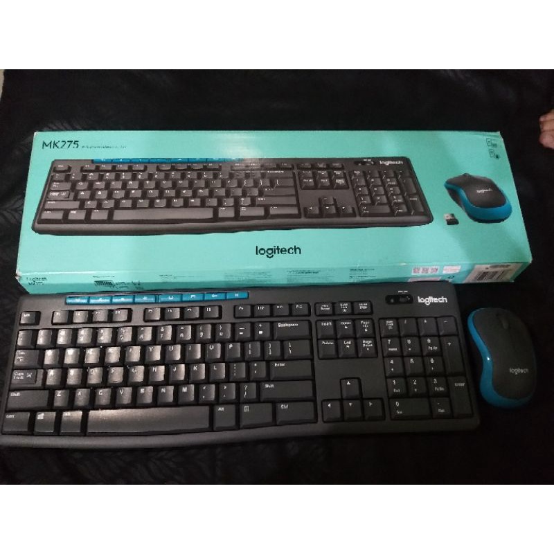 Jual Logitech MK275 Wireless Combo Keyboard dan Mouse Wireless dengan ...