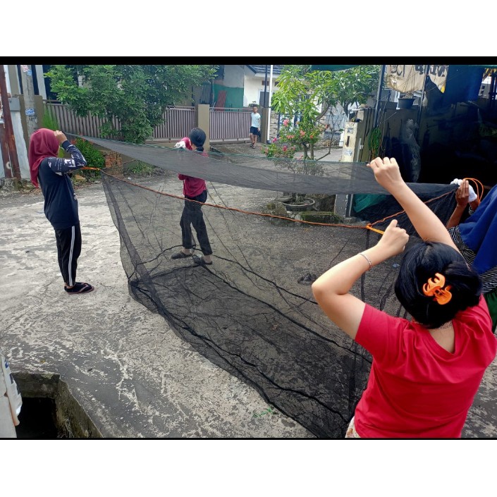 Jual Hapa keramba 1m x 2m x 1m waring jaring ikan dengan penutup atas ...