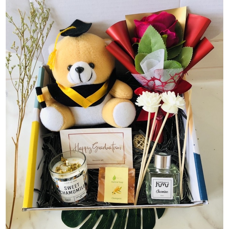 Jual 010 Hampers Gift Box Kado Wisuda Special Murah Boneka wisuda ...