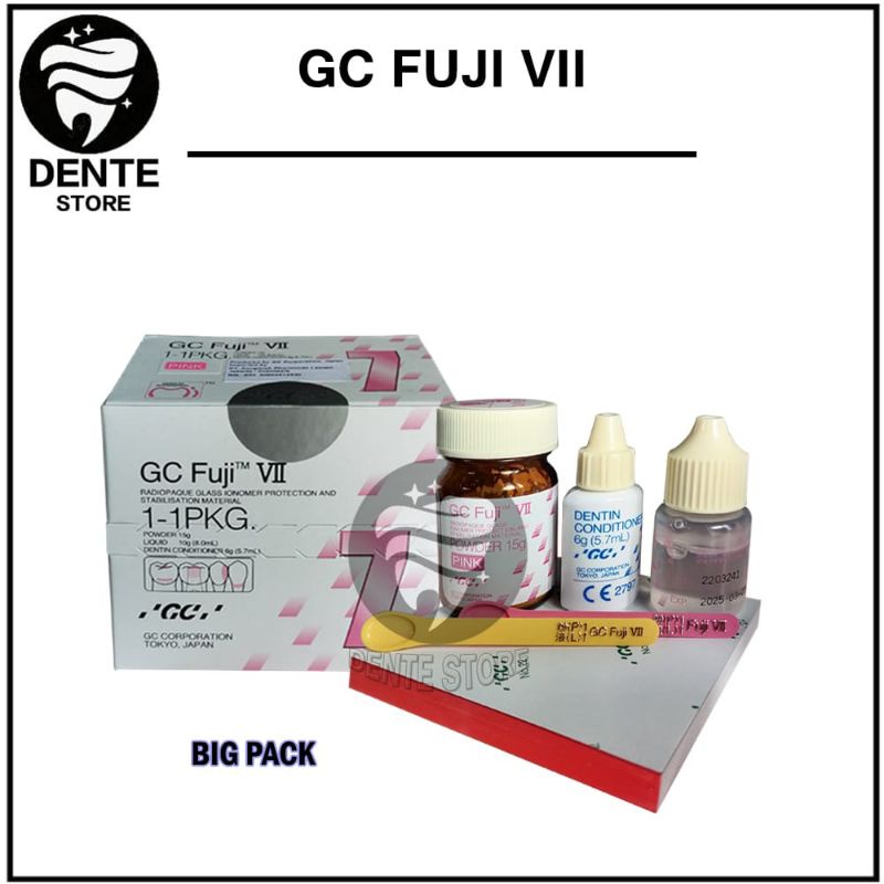 Jual GC FUJI 7 PACK 1-1 / GIC JAPAN / RESTORATIVE DENTAL MATERIALS ...