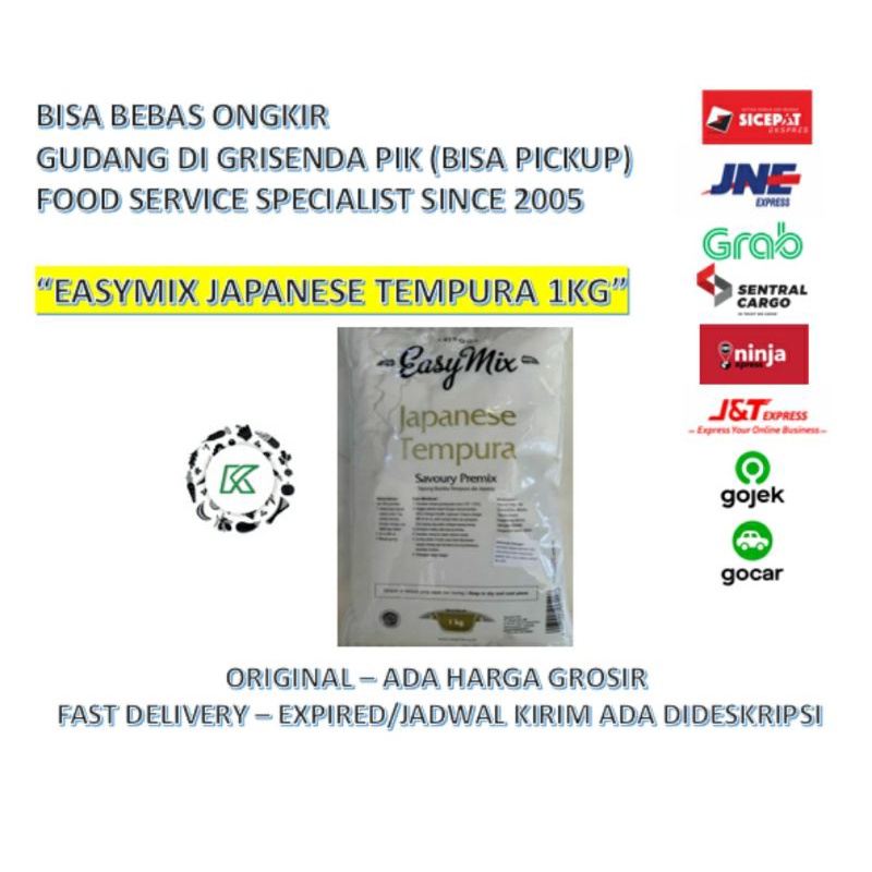 Jual Easy Mix Japanese Tempura Tepung Tempurako 1kg | Shopee Indonesia