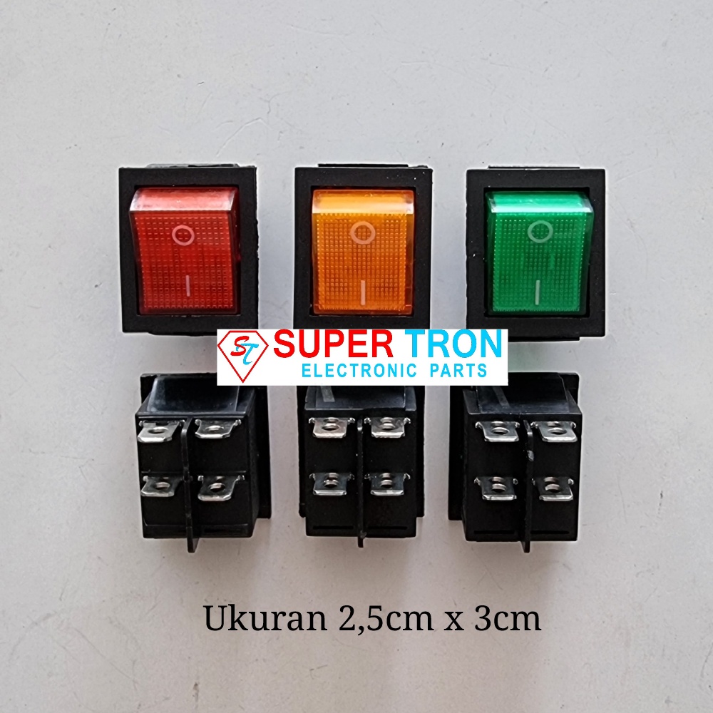 Jual Saklar Switch On Off 4pin Lampu Besar | Shopee Indonesia