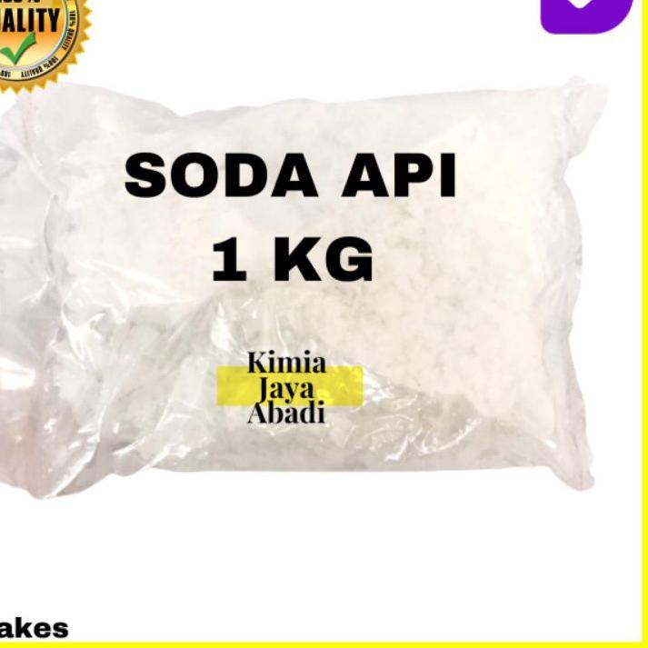 Jual VVA204 Soda Api / Caustic Soda / NaOH / Natrium Hydroxide 1kg ...