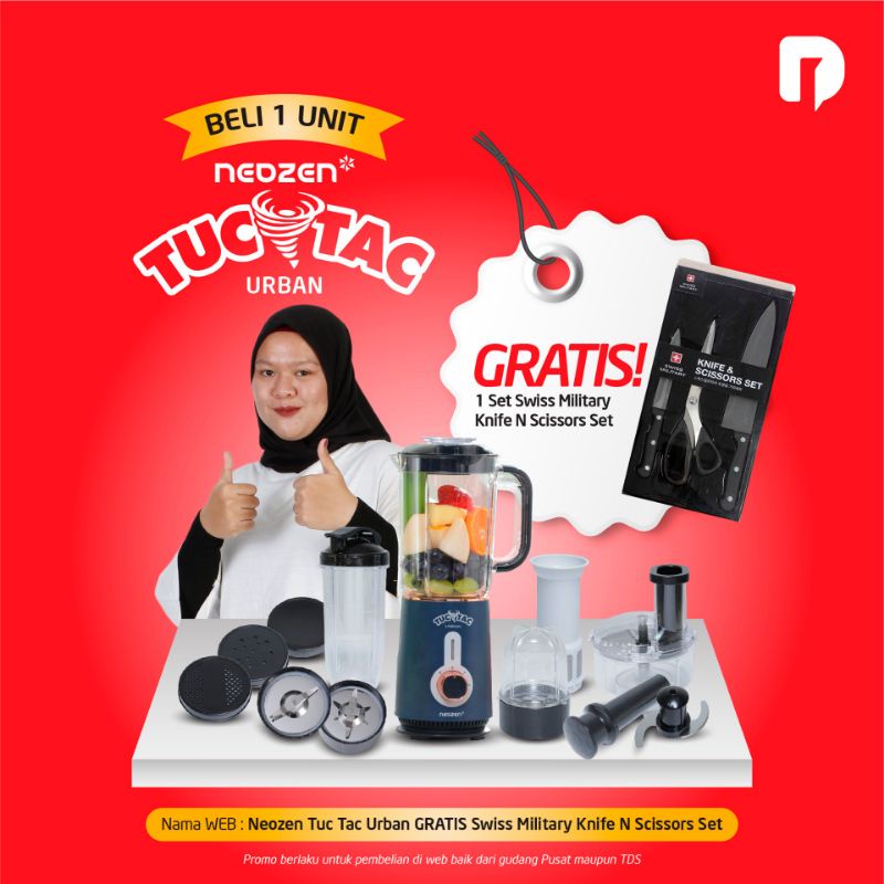 Jual NEOZEN TUC TAC URBAN | Shopee Indonesia