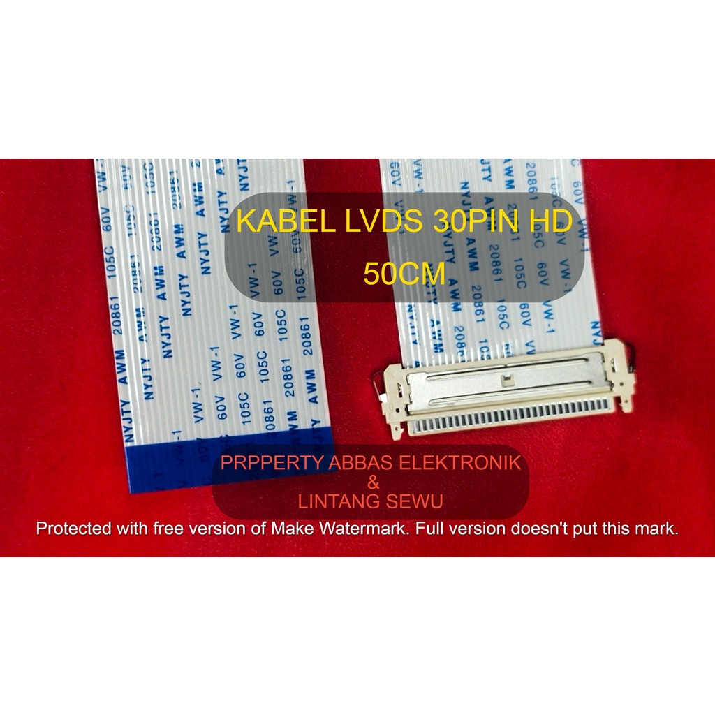 Jual Kabel LVDS 30 Pin panel 30 Pin lvds | Shopee Indonesia