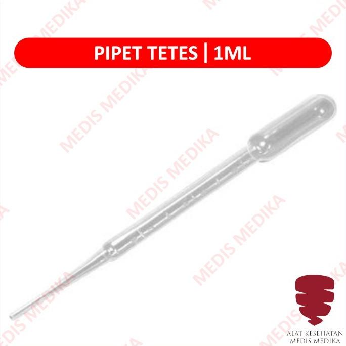 Jual Pipet Tetes Plastik 1 ml cc Pasteur Dropping Pipette Drop Vape ...