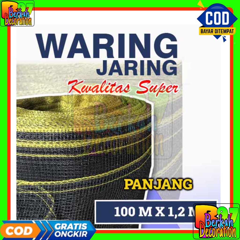 Jual Waring, Jaring pagar ayam, jaring kandang, jaring tanaman, jaring ...