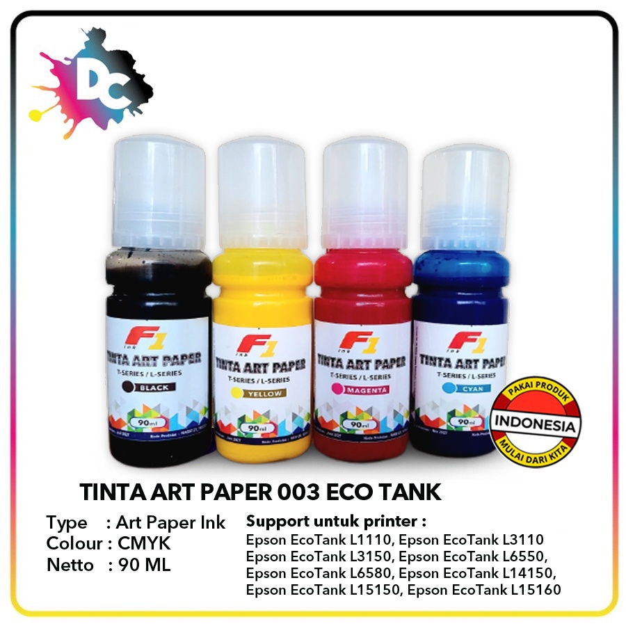 Jual Tinta Art Paper 003 F1 Ink 90ml | Shopee Indonesia