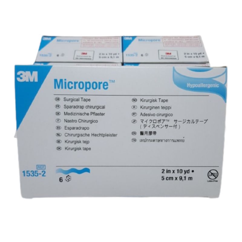 Jual Micropore 3m 2 inch Micropore Plester 3m Medis Plester Luka ...