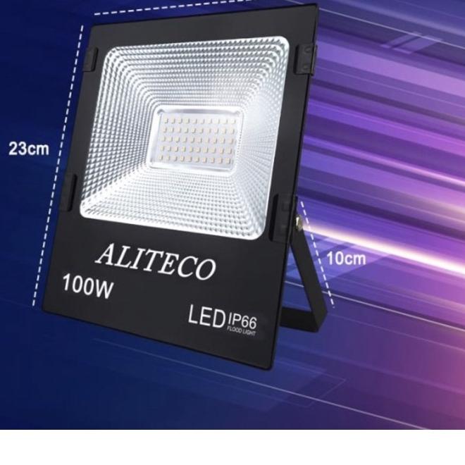 Jual PROMO[TD4]-lampu sorot led 100w 100 watt lampu tembak led 100 watt outdoor led floodlight ...