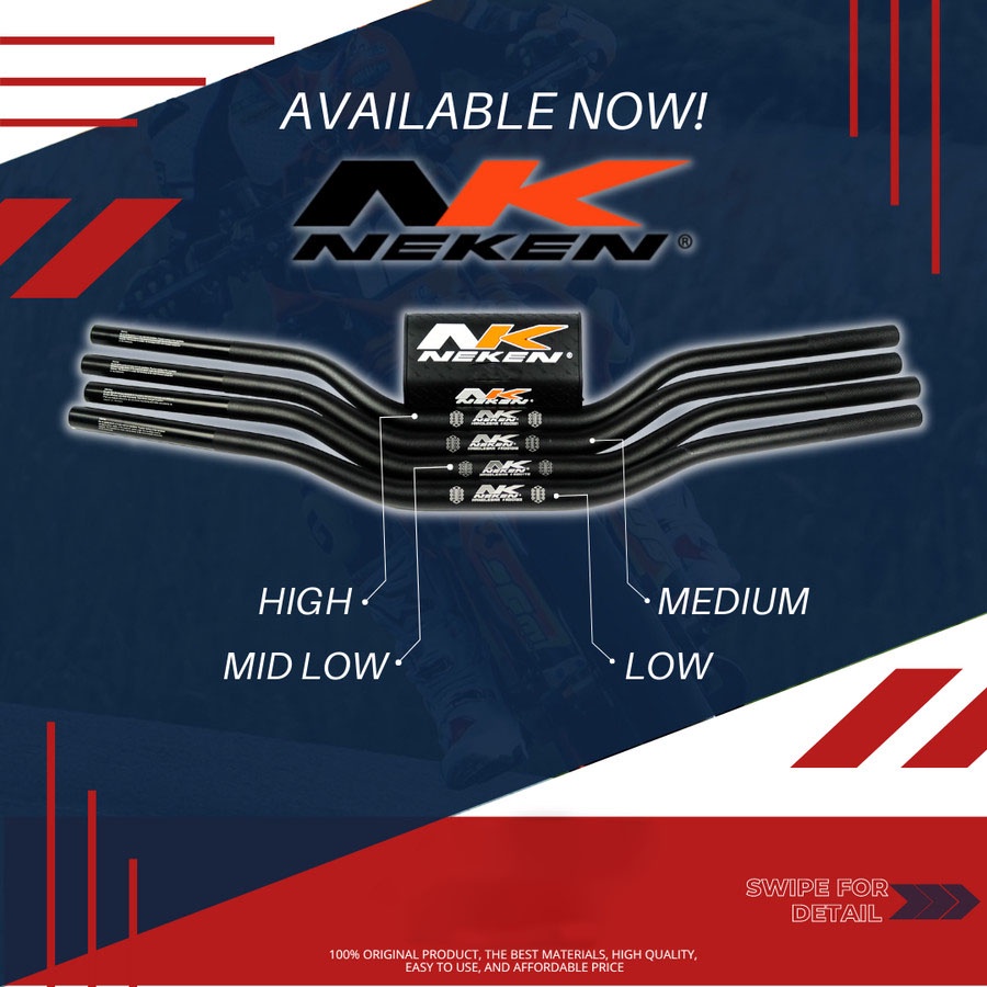 Jual STANG NEKEN RADICAL STANDARD ORIGINAL HANDLEBAR MADE IN FRANCE ...