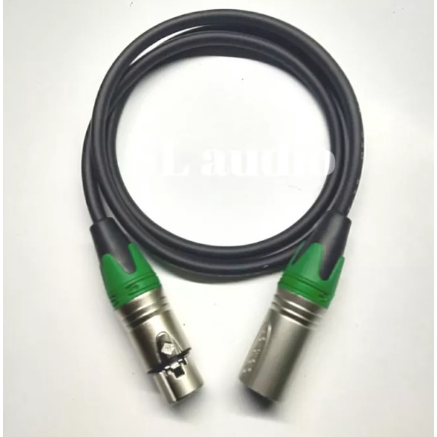 Jual KABEL INSERT/ Kabel MIC AUDIO JACK CANON XLR MALE TO FEMALE ...