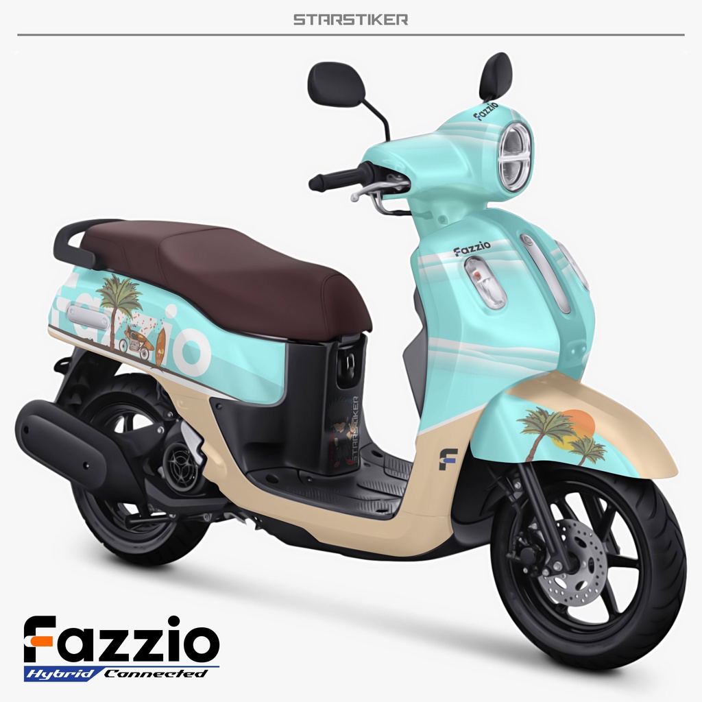 Jual DF1 / DECAL FULLBODY YAMAHA FAZZIO / NEW / VIBES / LIMITED EDITION / CUSTOM WARNA ...