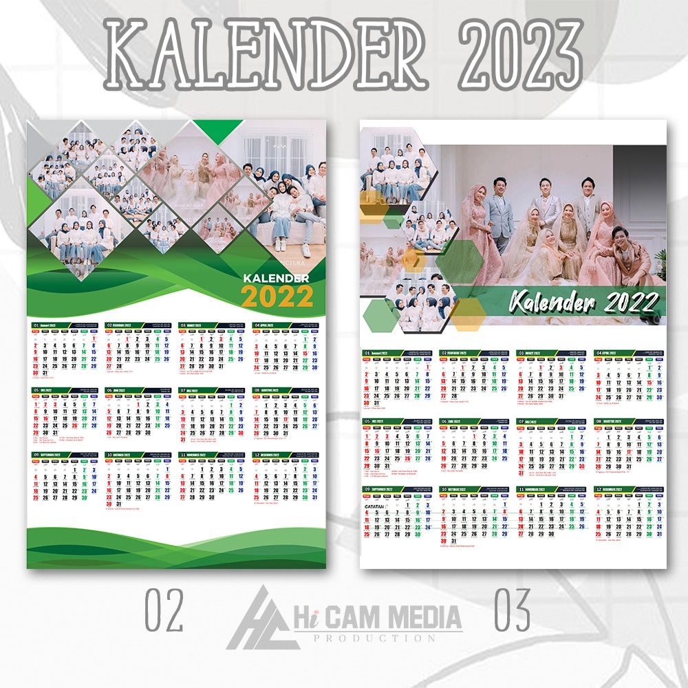 Jual Kalender 2024 costum / kalender custom / kalender foto sendiri ...