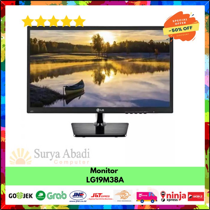 Jual Monitor LG LED 19M38A-B - 19" | Shopee Indonesia