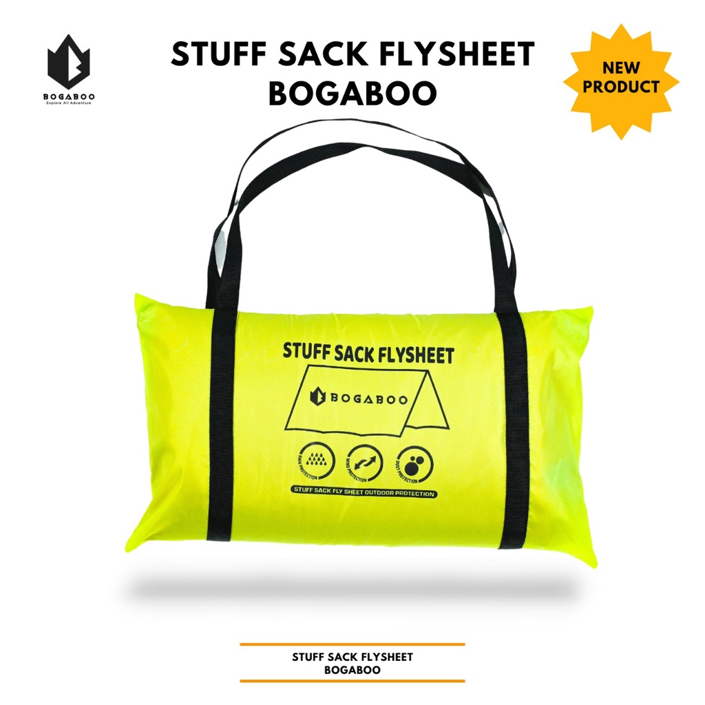 Jual COD Stuff sack FLYSHEET 4 x 6 bogaboo - compression FLY SHEET ...