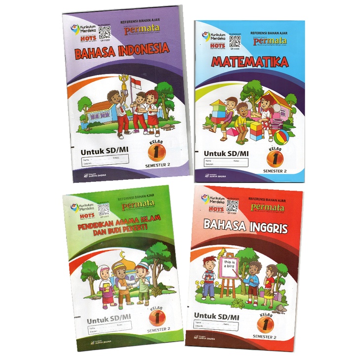 Jual Buku Original 100% - LKS PERMATA Untuk SD/MI Kelas 1 Kurikulum merdeka Semester 2 | Shopee ...