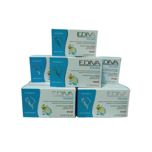 Jual Ediva Young Suplemen Kulit | Shopee Indonesia