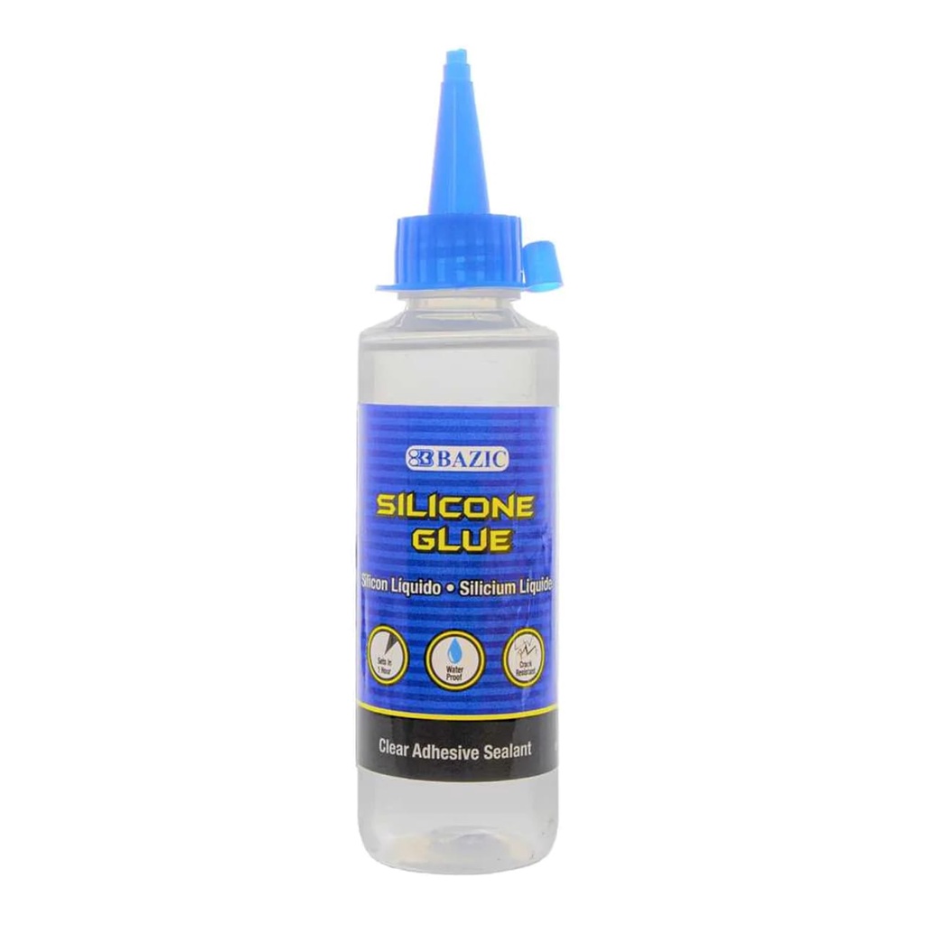 Jual lem silicon glue bazic 100 ml cair serba guna pvc plastik dll kode ...