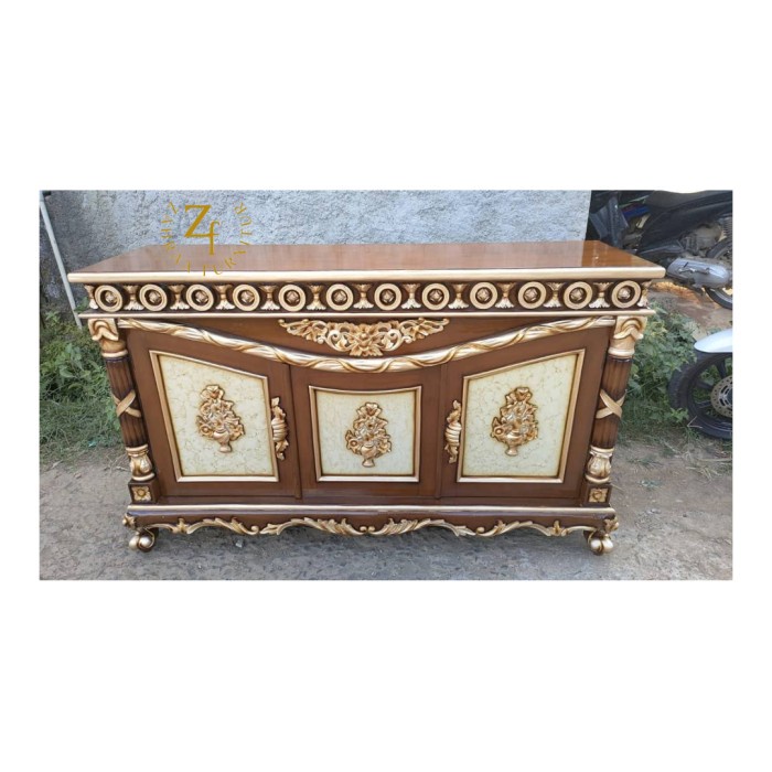 Jual MEJA TV BUFET TV UKIR KAYU JATI MEJA TV UKIR ELEGAN FINISHING ...