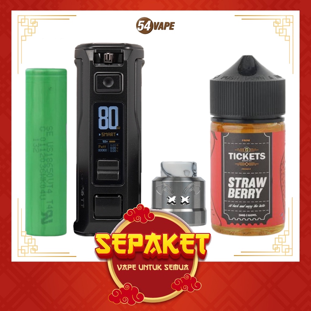 Jual Voopoo Argus XT Mod + VTC 4 + Dead Rabbit Max RDA + Tickets 60ml ...