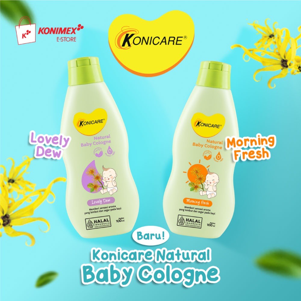 Jual Konicare Natural Baby Cologne 100ml | Shopee Indonesia