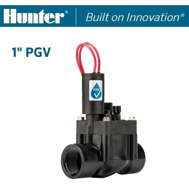 Jual HUNTER Solenoid Control Valve 1" inch PGV 101 GB with Flow Control ...
