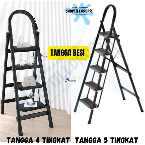 Jual BISA COD!!! TANGGA BESI TANGGA HITAM , TANGGA RUMAH TANGGA ...