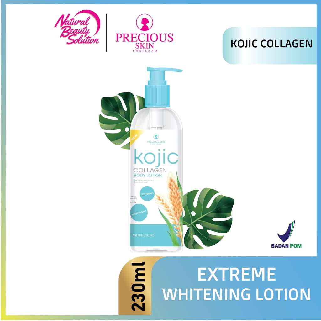 Jual Precious Skin Thailand Kojic Collagen Extreme Whitening Lotion ...