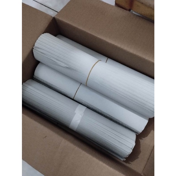 Jual Kertas Nasi Padang / Alas bungkus nasi / Kertas nasi putih ...