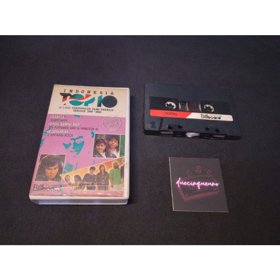 Jual 10 Lagu Terpopuler Yang Terbaik Periode 1989 1990 Kaset Pita