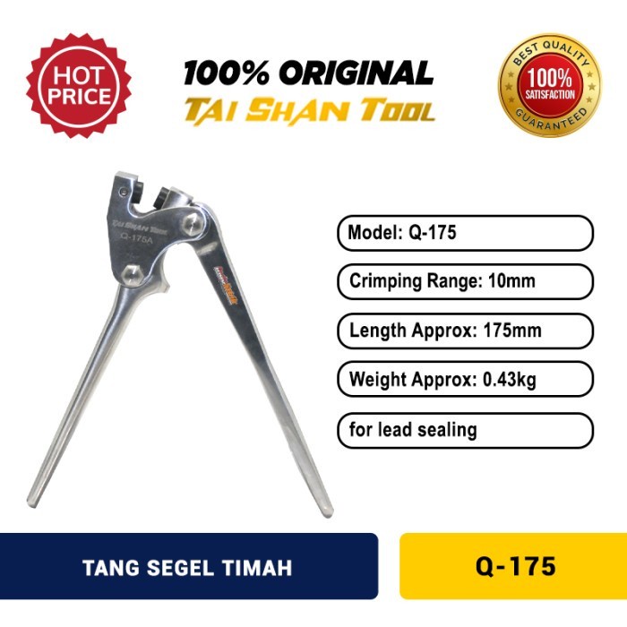 Jual Tang Segel Timah Meteran PDAM - Listrik - Pos Security Q 175 ...