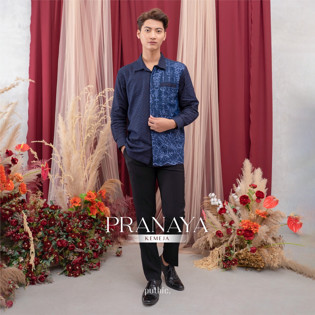 Jual PUTHIC - Kemeja Pranaya Pria|Pre Order(PO) | Shopee Indonesia
