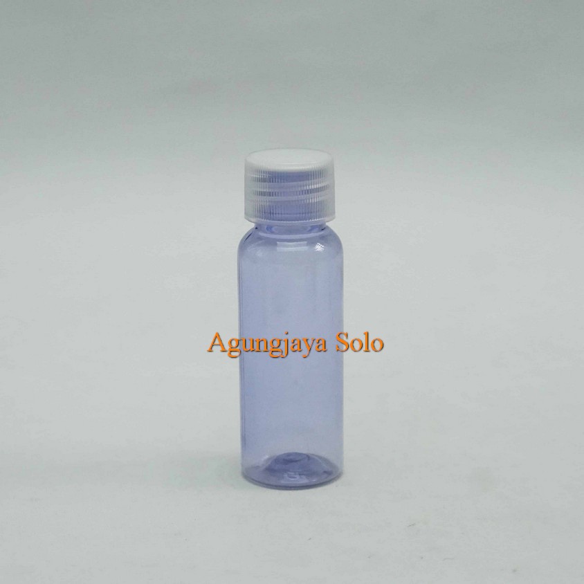 Jual Botol 20 ml Pet Br Ungu Trans Tutup Ulir Neck 18 / Botol Pet BR ...